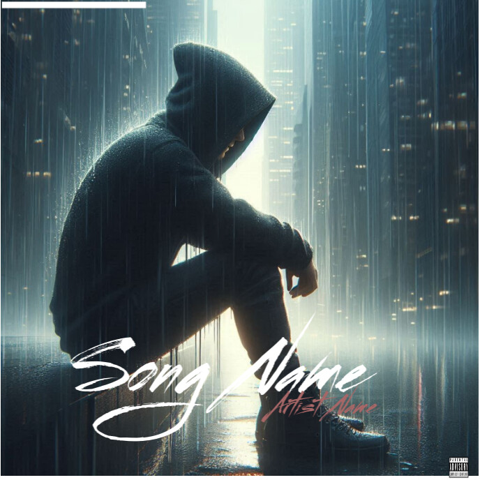 Copy of Black Alone Man Album Cover | PosterMyWall