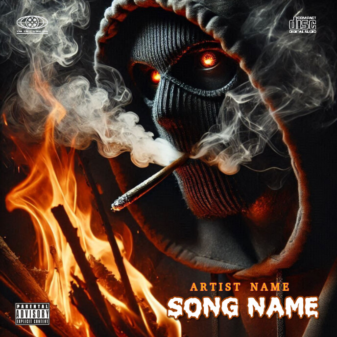 Copy of Black Alone Man Mixtape Album Cover | PosterMyWall