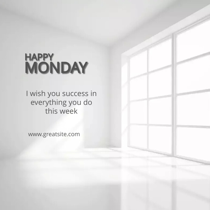Monday instagram post Template | PosterMyWall