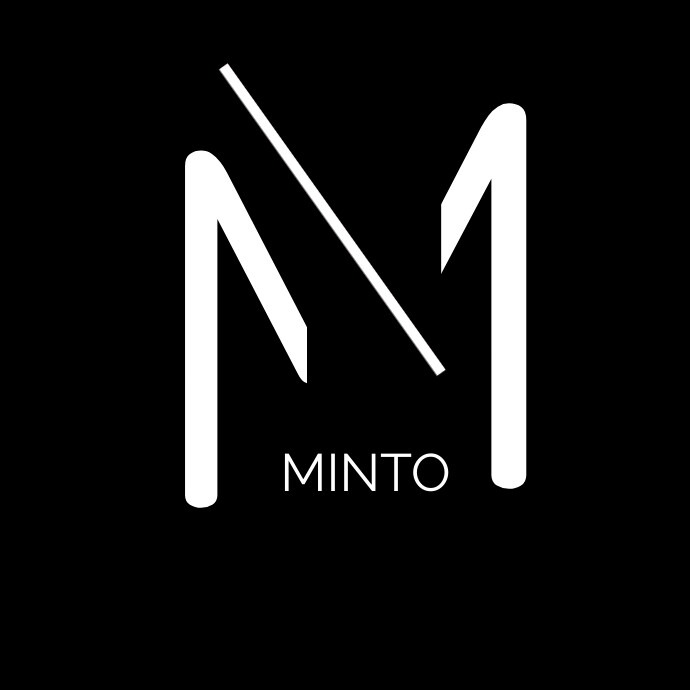 BLACK AND WHITE M LATTER BUSINESS LOGO Template | PosterMyWall