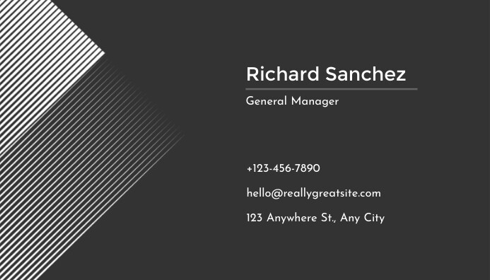 Black And White Modern Corporate Business Car Template | PosterMyWall