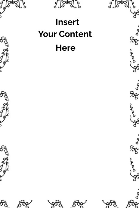 Modèle Black and White Poster Background Template | PosterMyWall