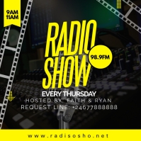 RADIO POSTER TEMPLATE | PosterMyWall