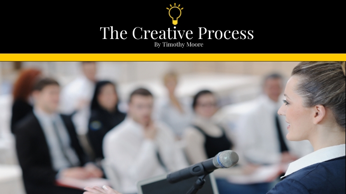 Black and Yellow Business Presentation Template | PosterMyWall