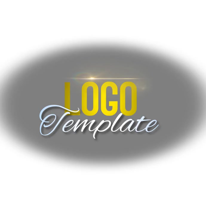 black and yellow logo design template | PosterMyWall