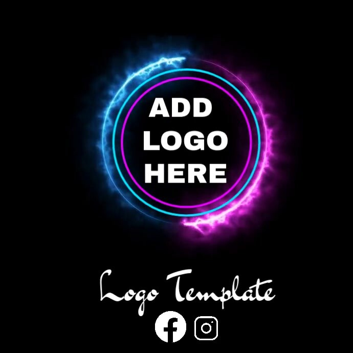 Black Animation Logo Template | PosterMyWall