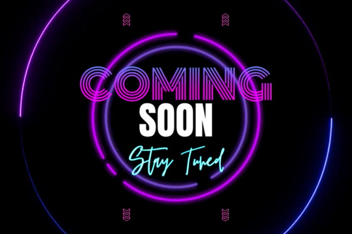 Plantilla de Black Announcement Flag Video | PosterMyWall