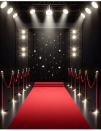Red carpet background Template | PosterMyWall