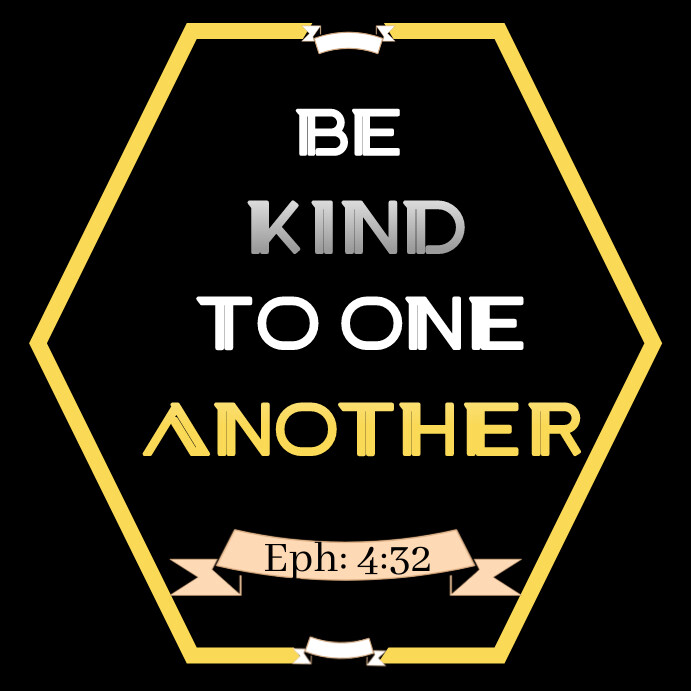 Plantilla de Black Be Kind Instagram Post | PosterMyWall