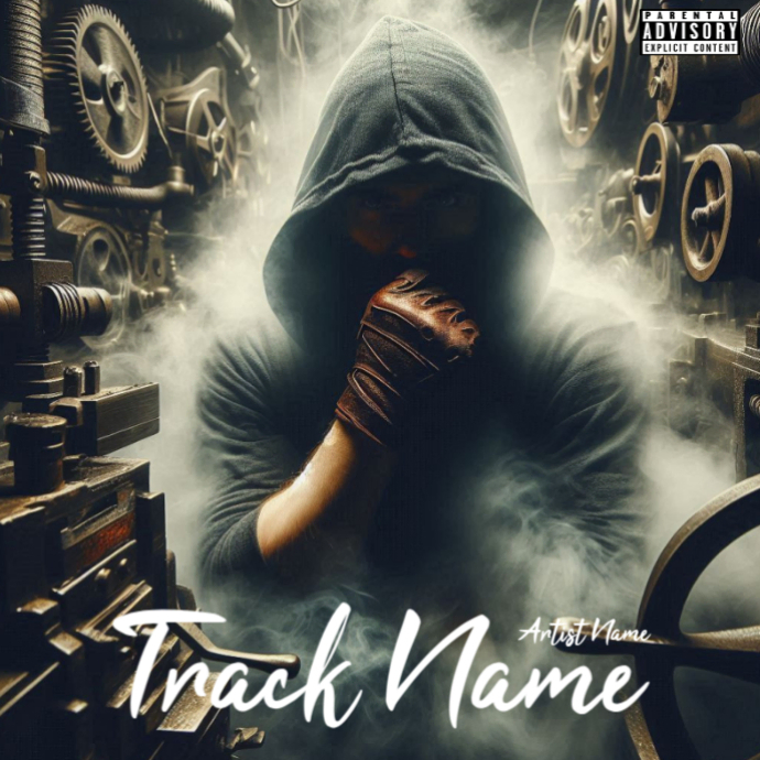 Black Best Cover Album Music Art Trap Mixtape Rap Album Cover Template ...
