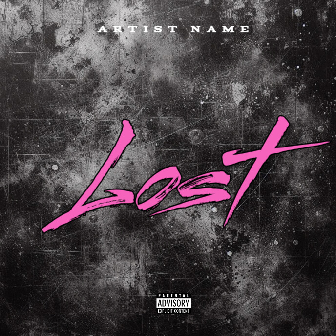 Black Best Cover Album Music Art Trap Mixtape Rap Album Cover Template ...