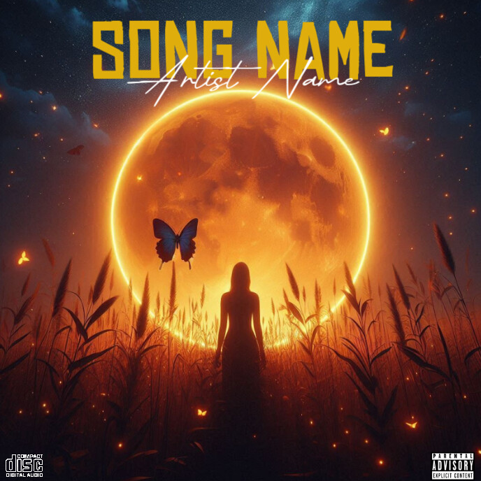 Black Best Cover Album Music Art Trap Mixtape Rap Album Cover Template ...