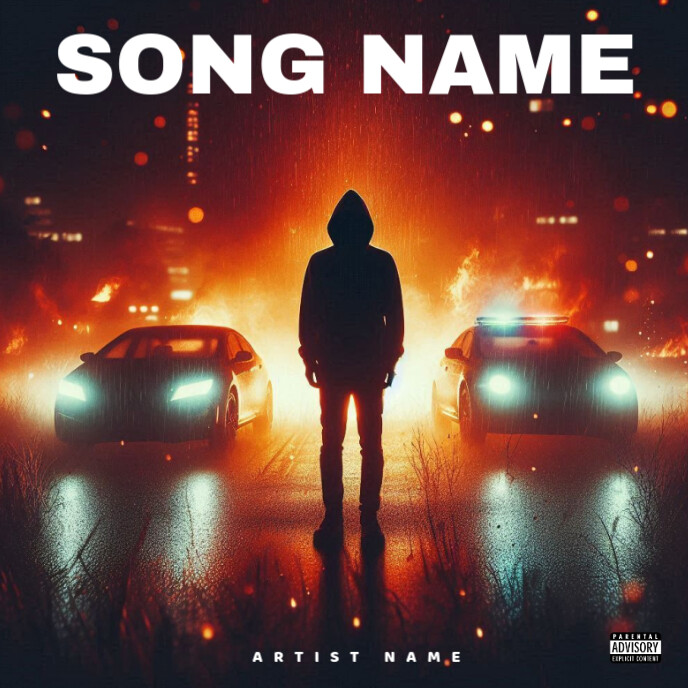 Black Best Cover Album Music Art Trap Mixtape Rap Album Cover Template ...