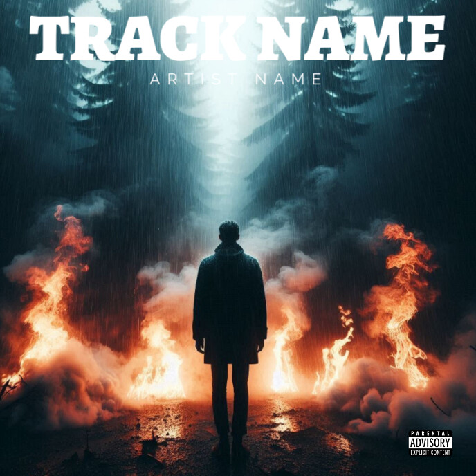 Black Best Cover Album Music Art Trap Mixtape Rap Album Cover Template ...