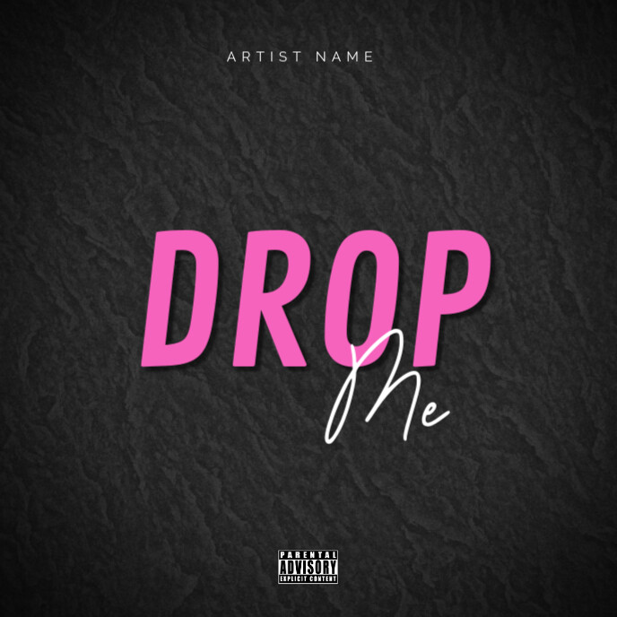 Black Best Cover Album Music Art Trap Mixtape Rap Album Cover Template ...