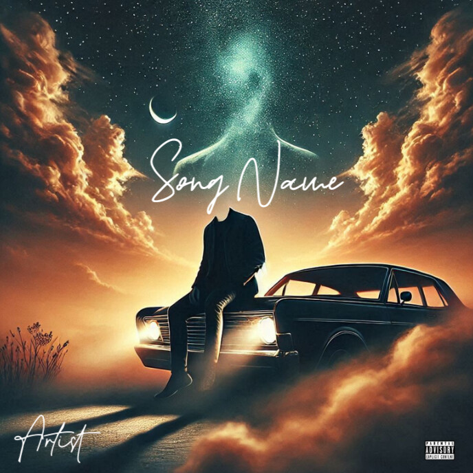 Black Best Cover Album Music Art Trap Mixtape Rap Album Cover Template ...