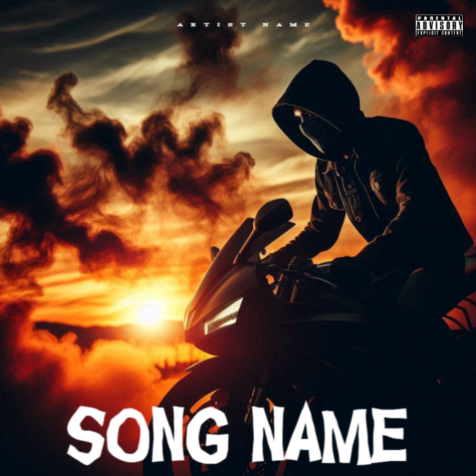 Copy of Black Best Cover Album Music Art Trap Mixtape Rap Album Cover ...