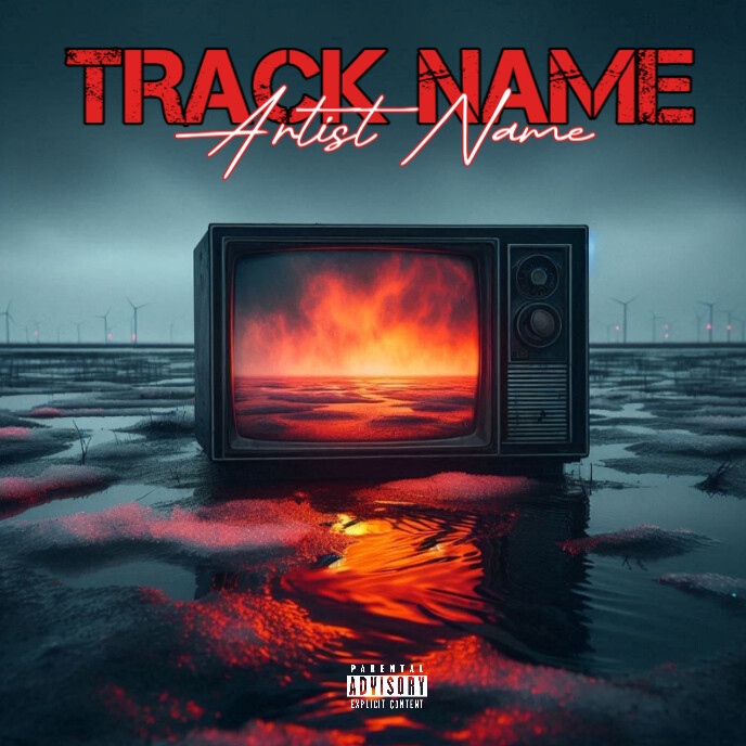 Black Best Tv Song Music Coverart Album Cover Template | PosterMyWall