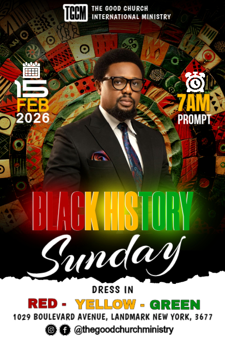Copy of Black Black History Month Celebration Poster | PosterMyWall