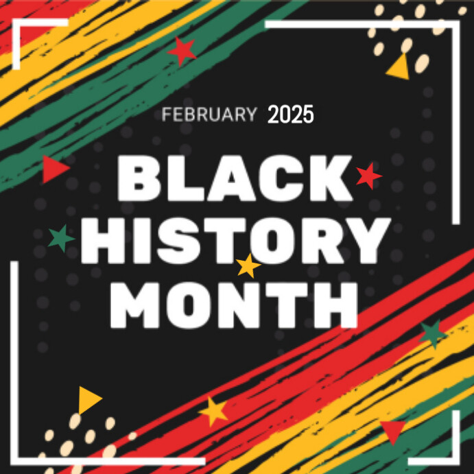 Black Black History Month Instagram Post Template | PosterMyWall
