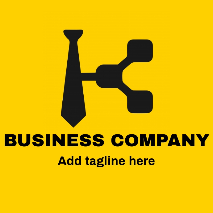 Black business logo Template | PosterMyWall