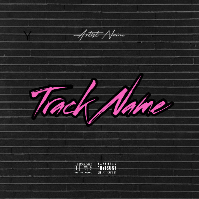 Black Cd Album Cover Template | PosterMyWall