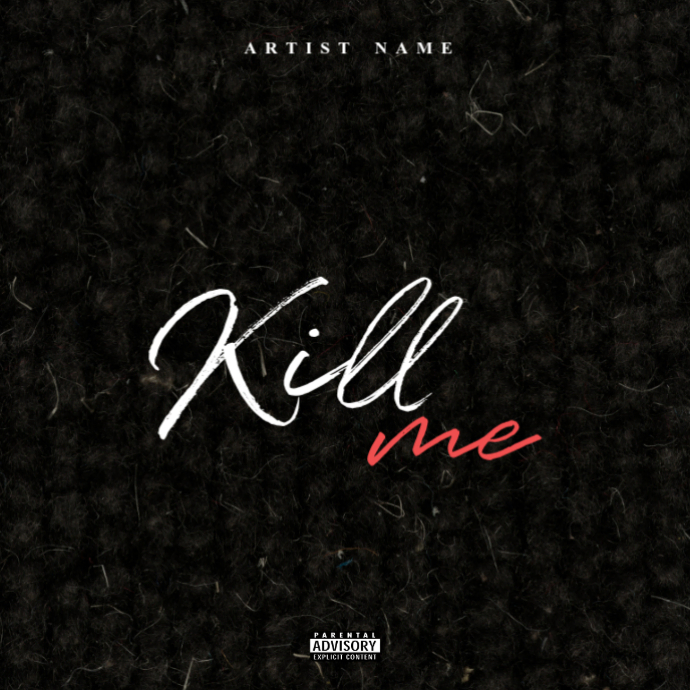 Black Cd Mixtape Album Cover Album Cover Template | PosterMyWall