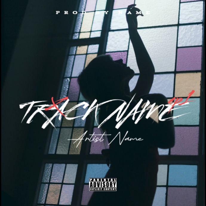 Plantilla de Black Cd Mixtape Album Cover Album Cover | PosterMyWall