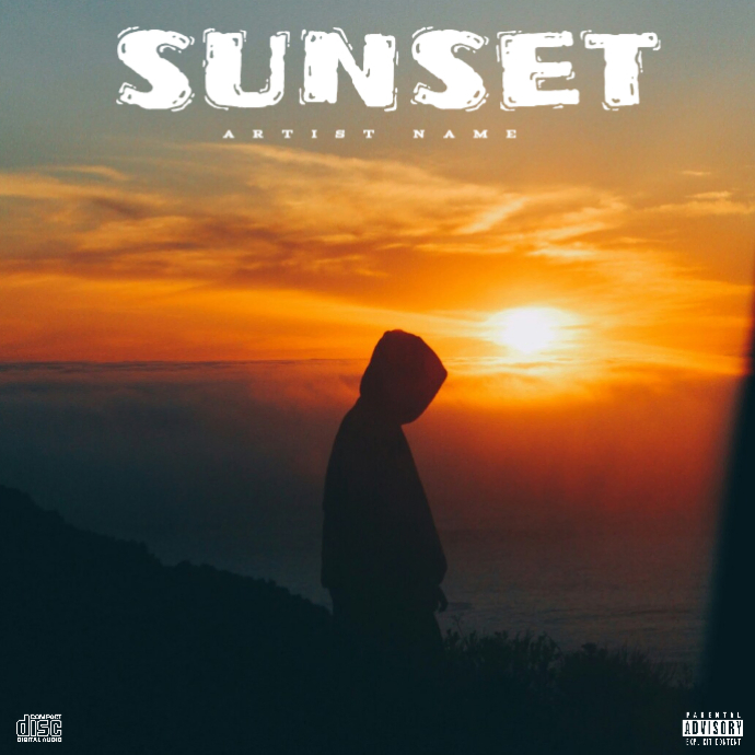 Plantilla de Black Cd Mixtape Album Cover Album Cover | PosterMyWall