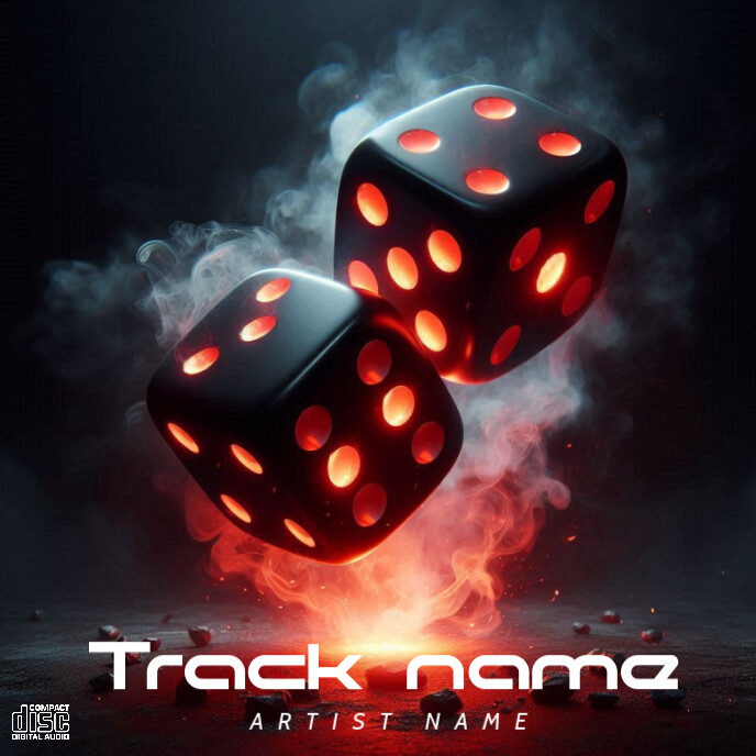 Black Cd Mixtape/album Cover Artwork Template Album Cover | PosterMyWall