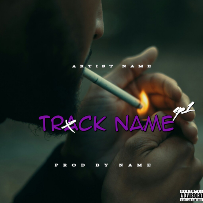 Black Cd Mixtape Album Cover Template | PosterMyWall