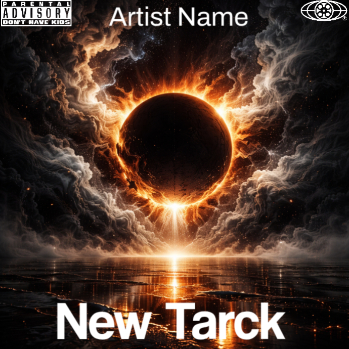 Black Cd Mixtape Cover Artwork Album Cover Template | PosterMyWall