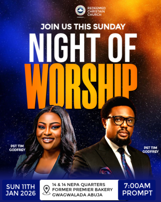 Copy of Black Church Worship Event Instagram Portrait | PosterMyWall