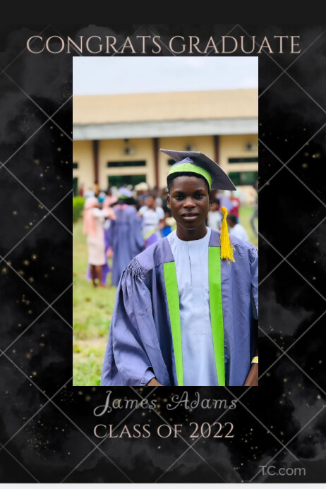 Modèle Black Collage Graduation Poster | PosterMyWall