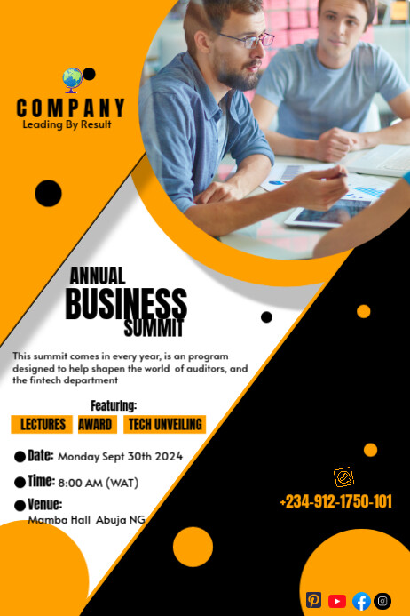 Black Collage Market Banner 4' × 6' Template | PosterMyWall