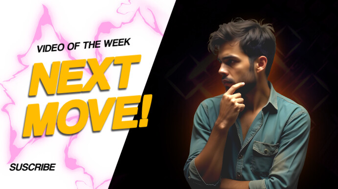 Plantilla de Black Collage Move Youtube Thumbnail | PosterMyWall