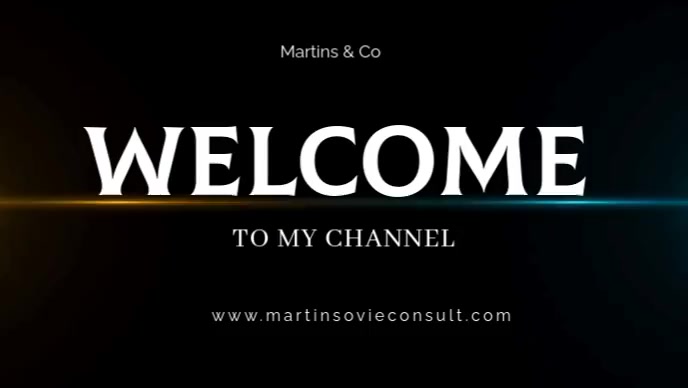 Plantilla de Black Collage Professional Welcome Youtube Thumbnail ...
