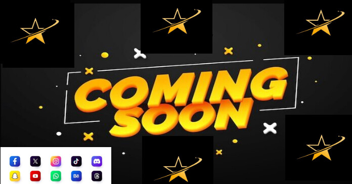 Black Coming Soon Facebook Ad Template | PosterMyWall