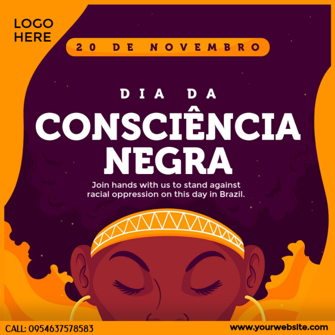 Black Consciousness Day Design Template | PosterMyWall