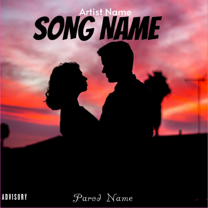 Black Couple Alb Album Cover Template | PosterMyWall