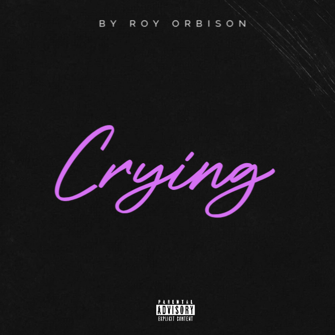 Black Crying Mixtape Album Cover Album Cover Template | PosterMyWall