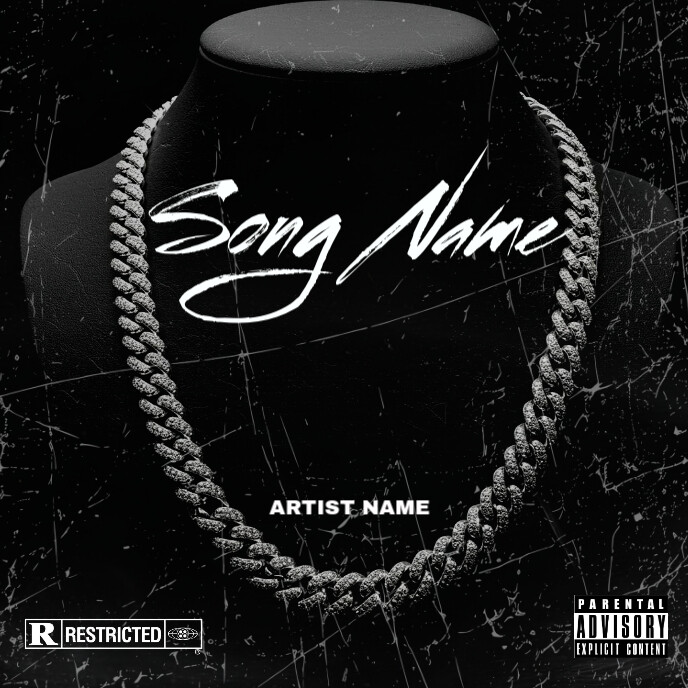 Black Cuban Link / Chain Album Cover | PosterMyWall