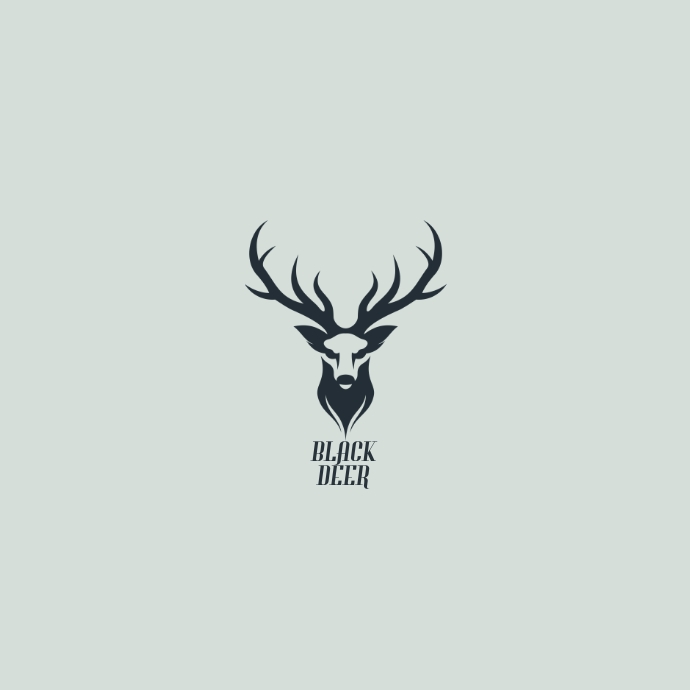 Black Deer! Template | PosterMyWall
