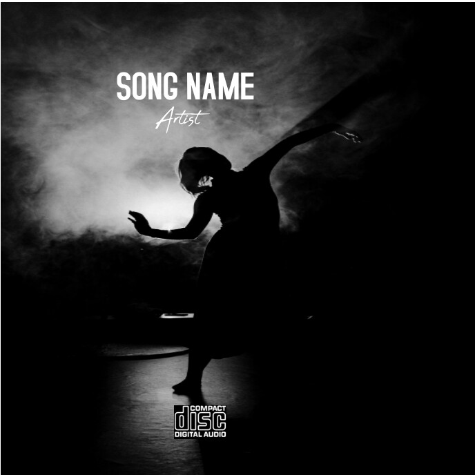 Modèle Black Design Style Album Cover | PosterMyWall