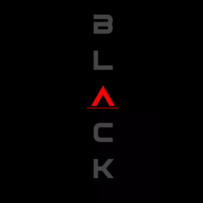 Black Template | PosterMyWall