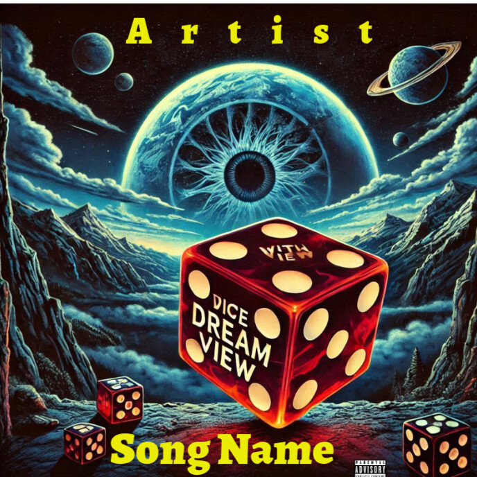 Black Dies Song Album Cover Template | PosterMyWall
