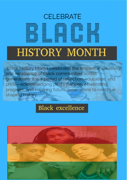 Plantilla de Black Excellence History Month | PosterMyWall