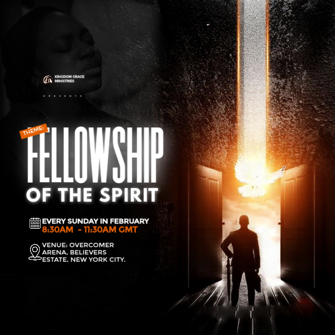 Black Fellowship Event Instagram Post Template | PosterMyWall