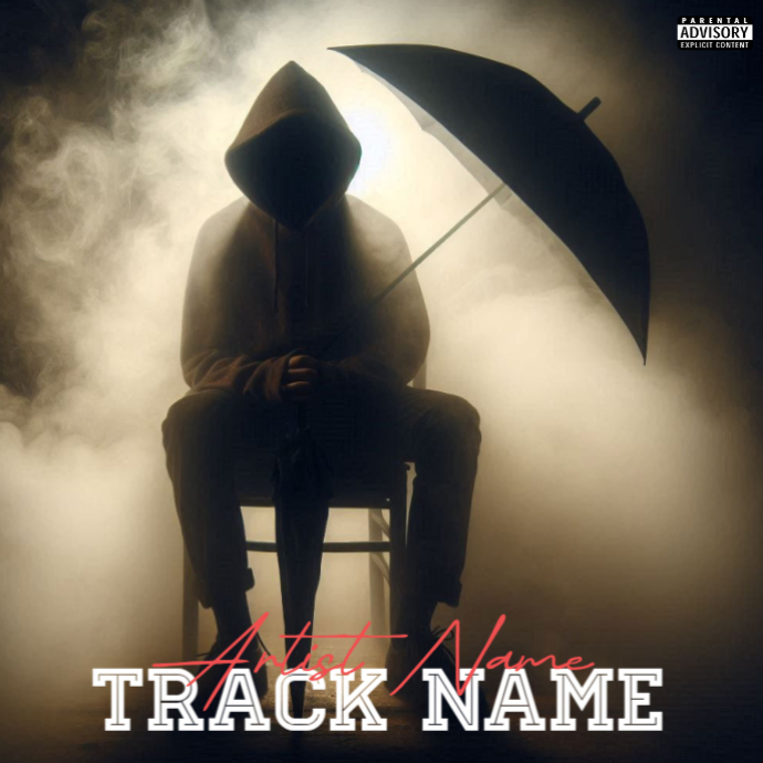 Black Fog Mixtape Album Cover Album Cover Template | PosterMyWall