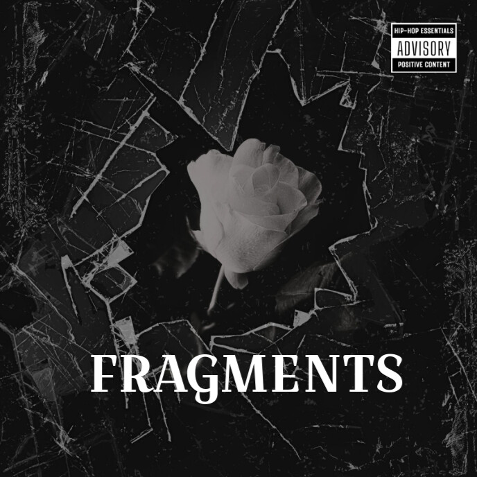 Copy of Black Fragment Album Cover | PosterMyWall
